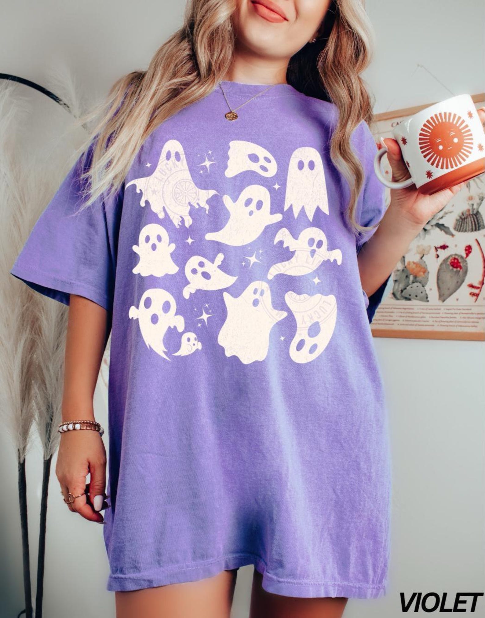 Halloween Ghost Shirt, Ghost Collage Shirt, Halloween Shirt, Cute Ghost ...