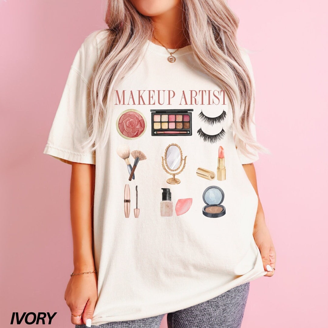 Makeup Artist Shirt, Social Club Shirt, Make up Artist Gift, Beautician ...