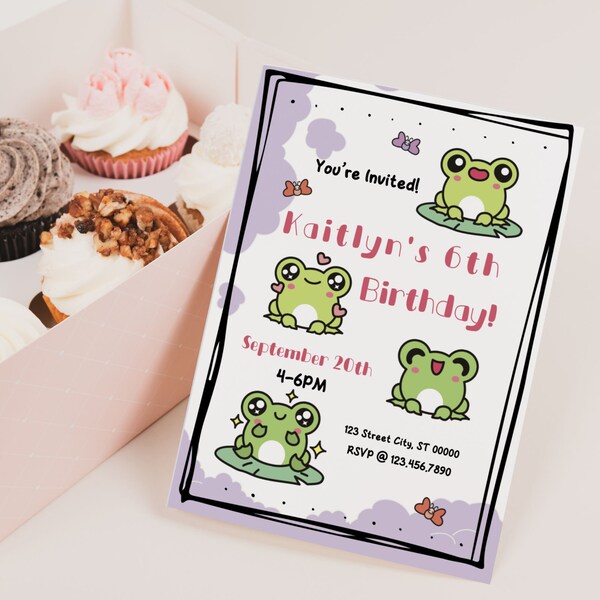 Kawaii Frog - Etsy