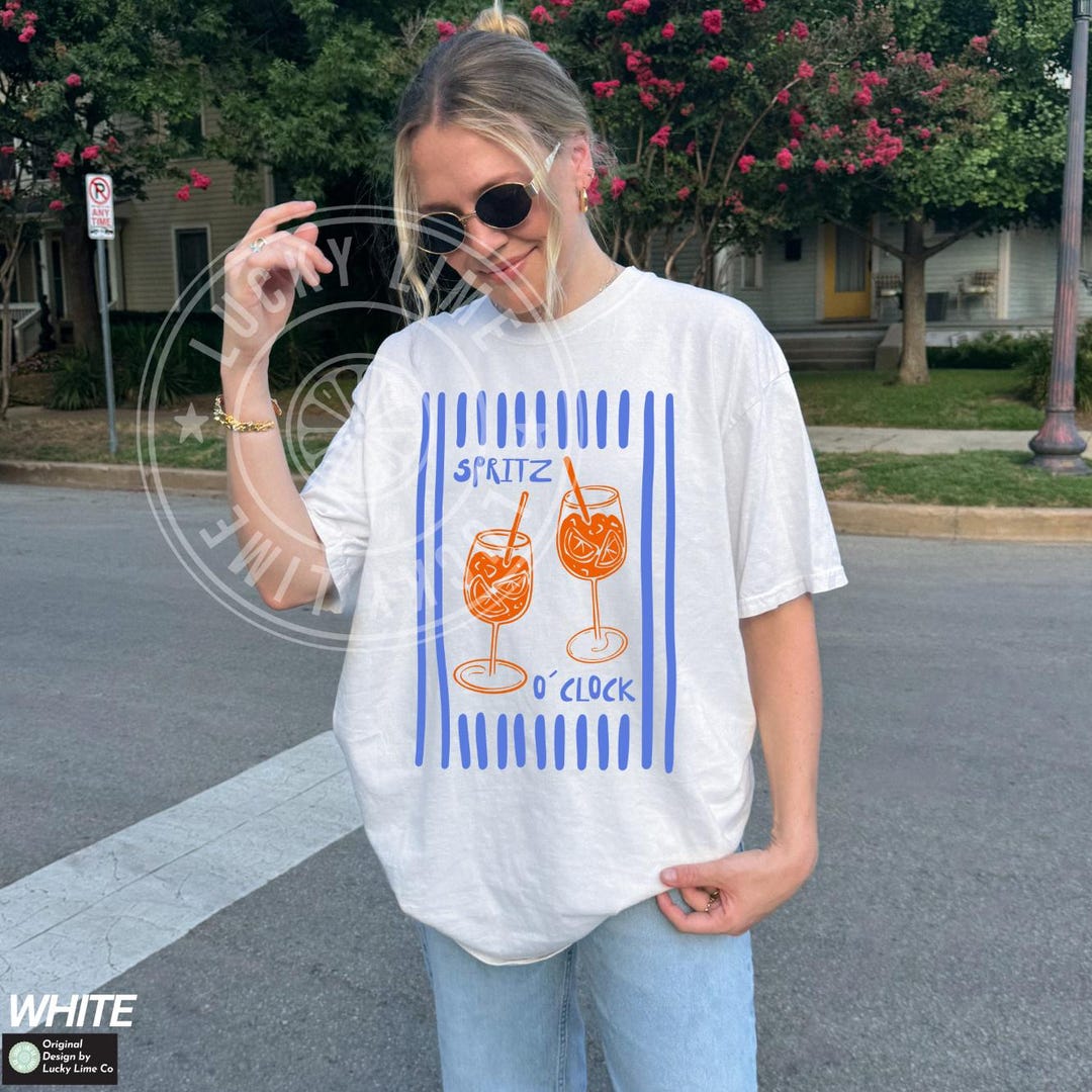 Comfort Colors® Spritz Shirt, Cocktail Shirt, Feelin Spritzy Tshirt ...
