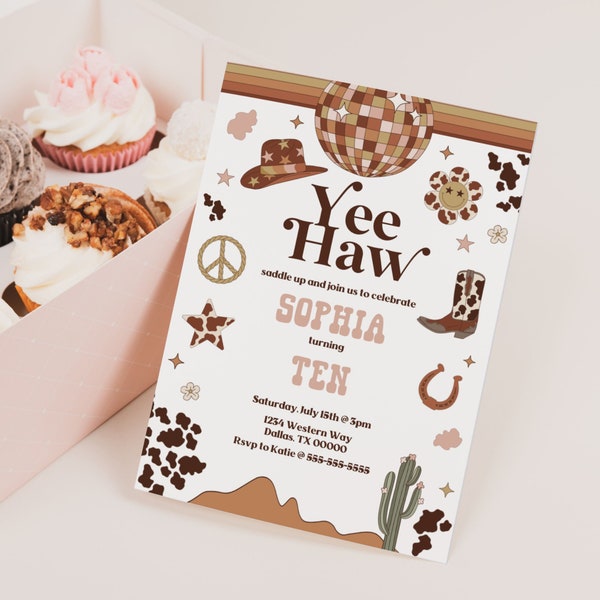 Cowgirl Birthday - Etsy