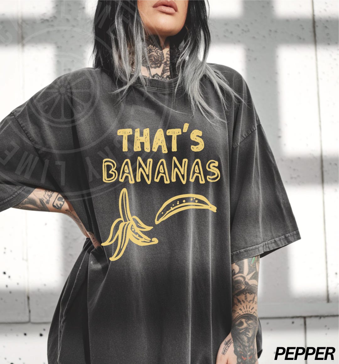 That’s Bananas Shirt, Banana Shirt, Retro Fruit Shirt, Summer Tee, Food ...