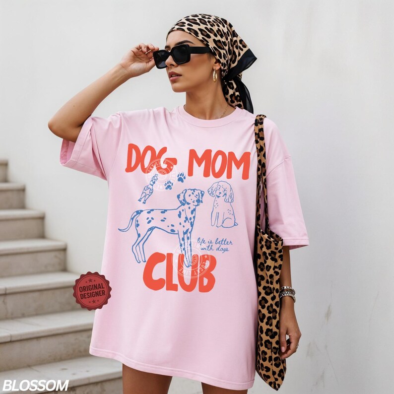 Dog Mom Club Shirt, Dog Mom Social Club, Dog Lover Gift, Fur Mama ...