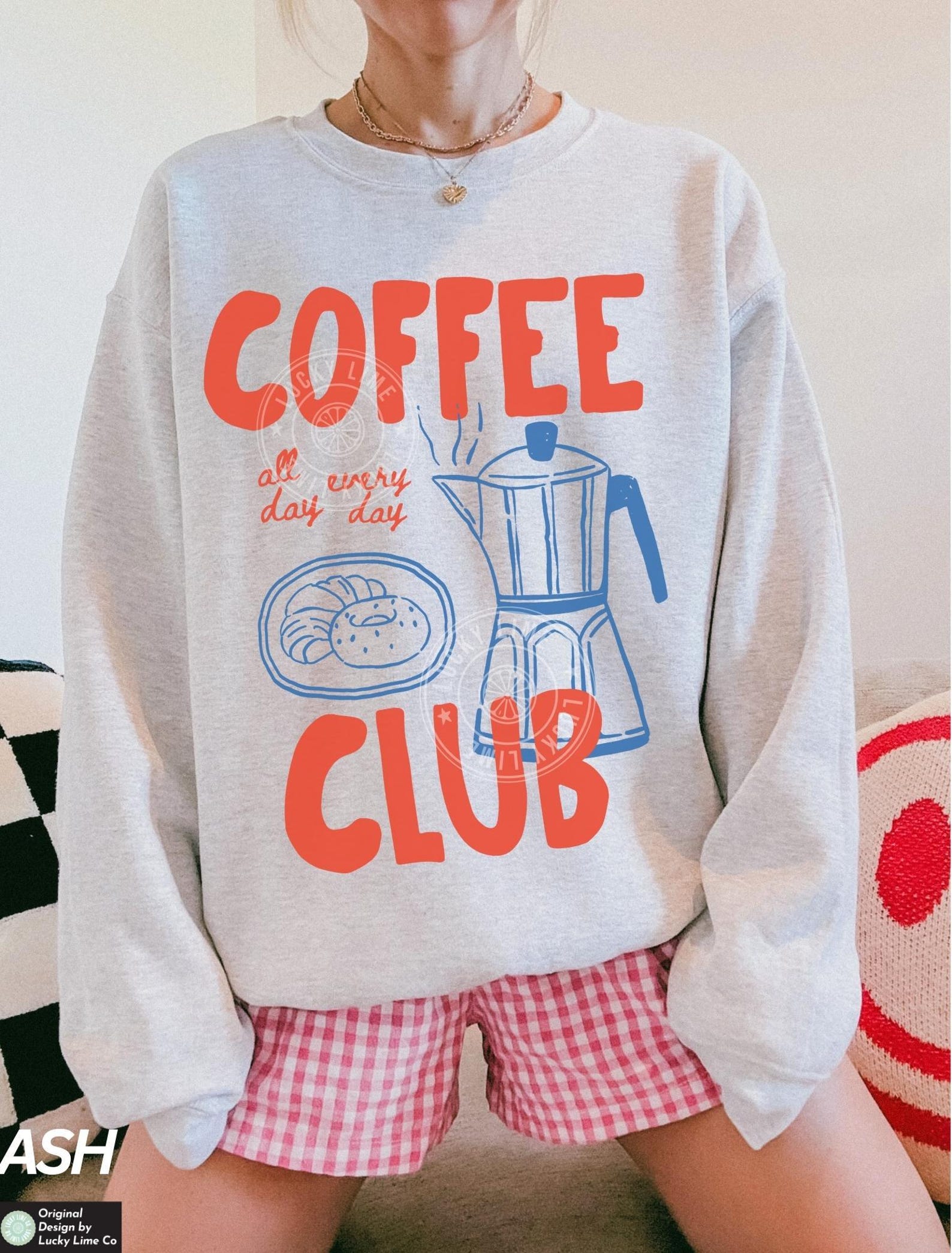 Coffee Club Sweatshirt, Coffee Weather Shirt, Coffee Lover Gift ...