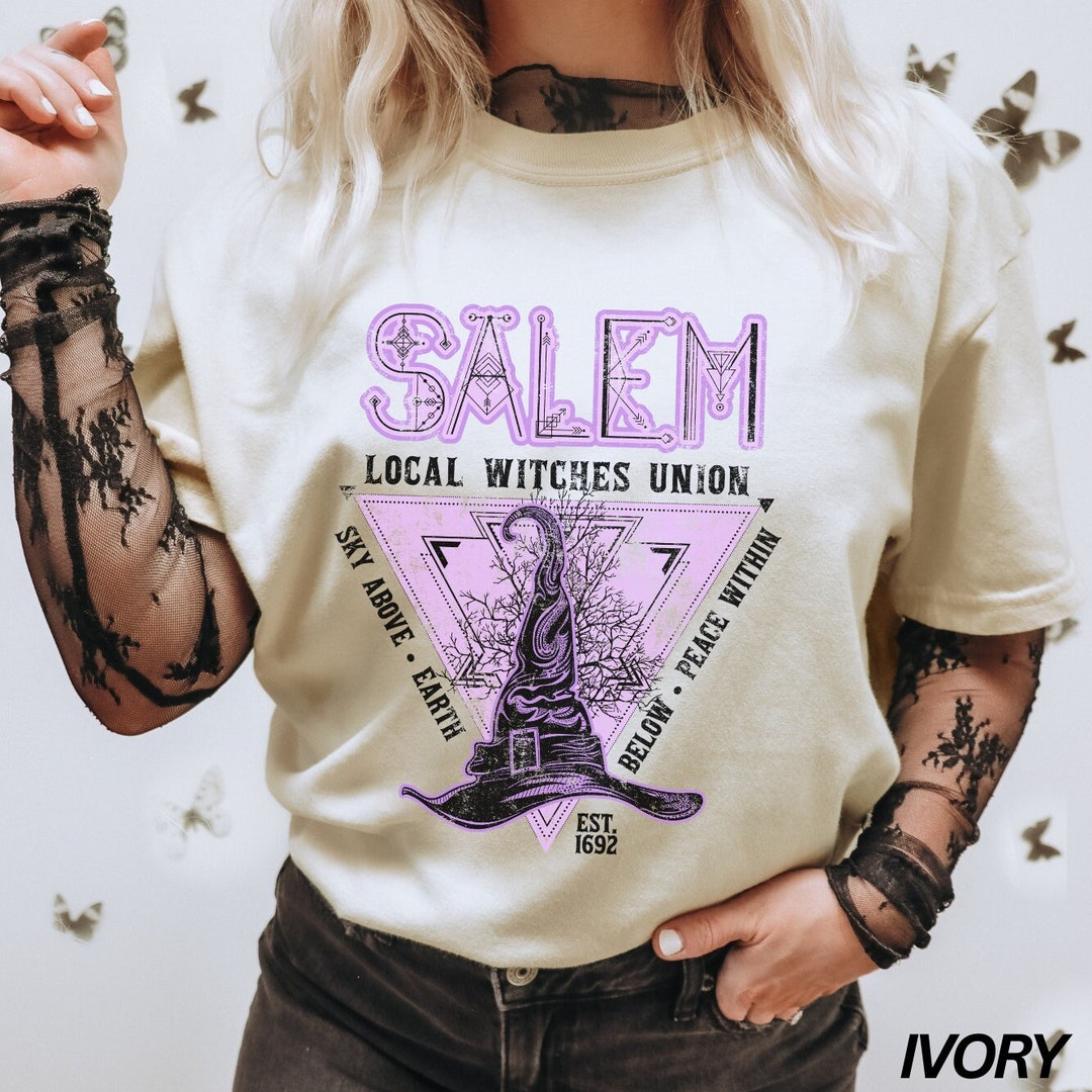Salem Shirt, Salem Halloween Shirt, Salem Witch Shirt, Salem 1693 ...