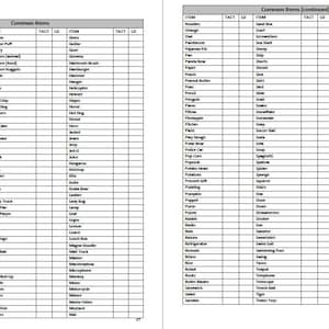 500+ VB-MAPP Flash Cards - Common Items List - Etsy