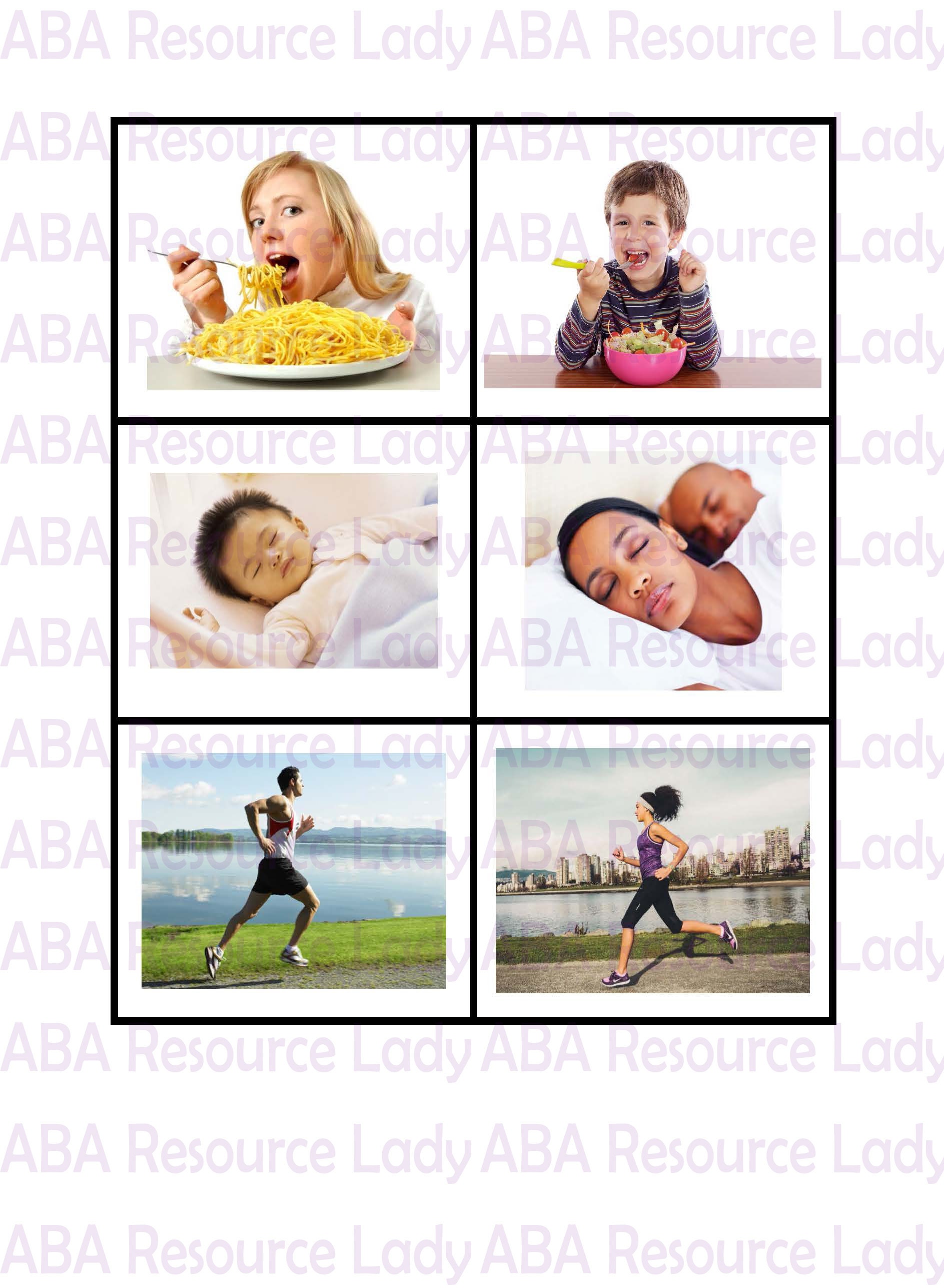 Action Flash Cards and Sentence Frames - Etsy
