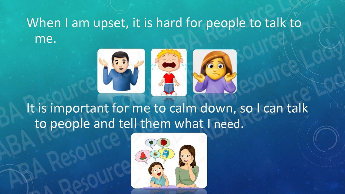 Calm Down Book for Kids – Printable Story (digital Download) - Etsy