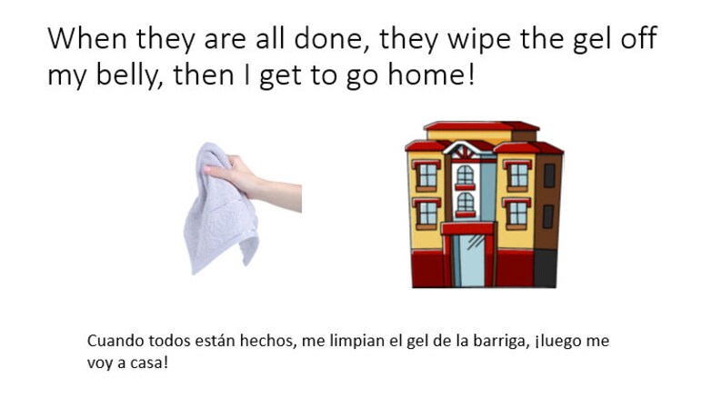 Getting and Ultrasound - Social Story - English and Spanish - Editable ...