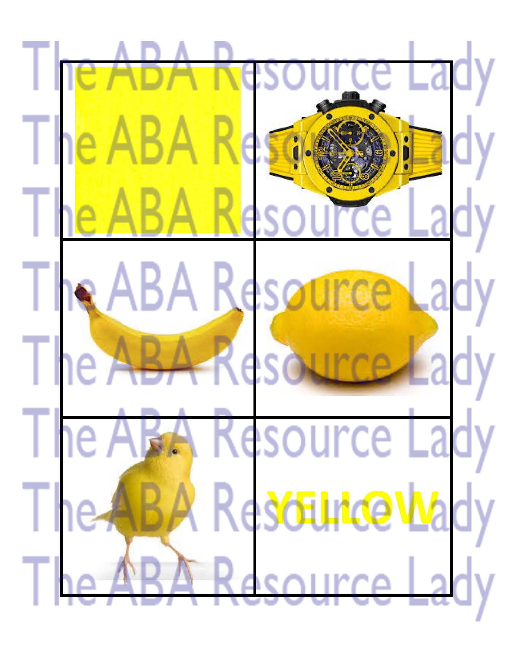 60+ Colors Flash Cards! - Etsy