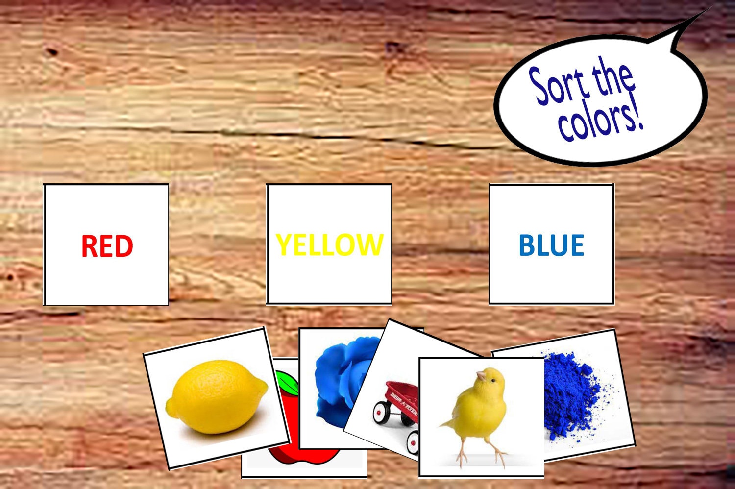 60+ Colors Flash Cards! - Etsy