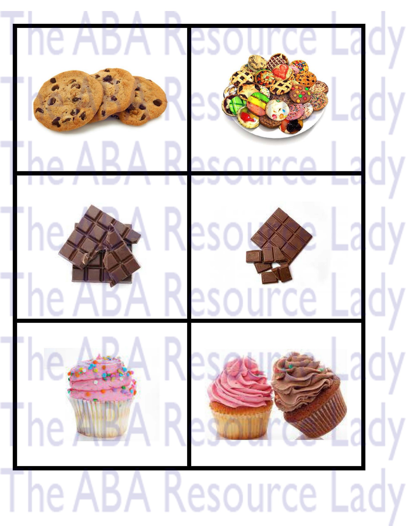 100+ Food Flash Cards! VB-MAPP Ready! - Etsy