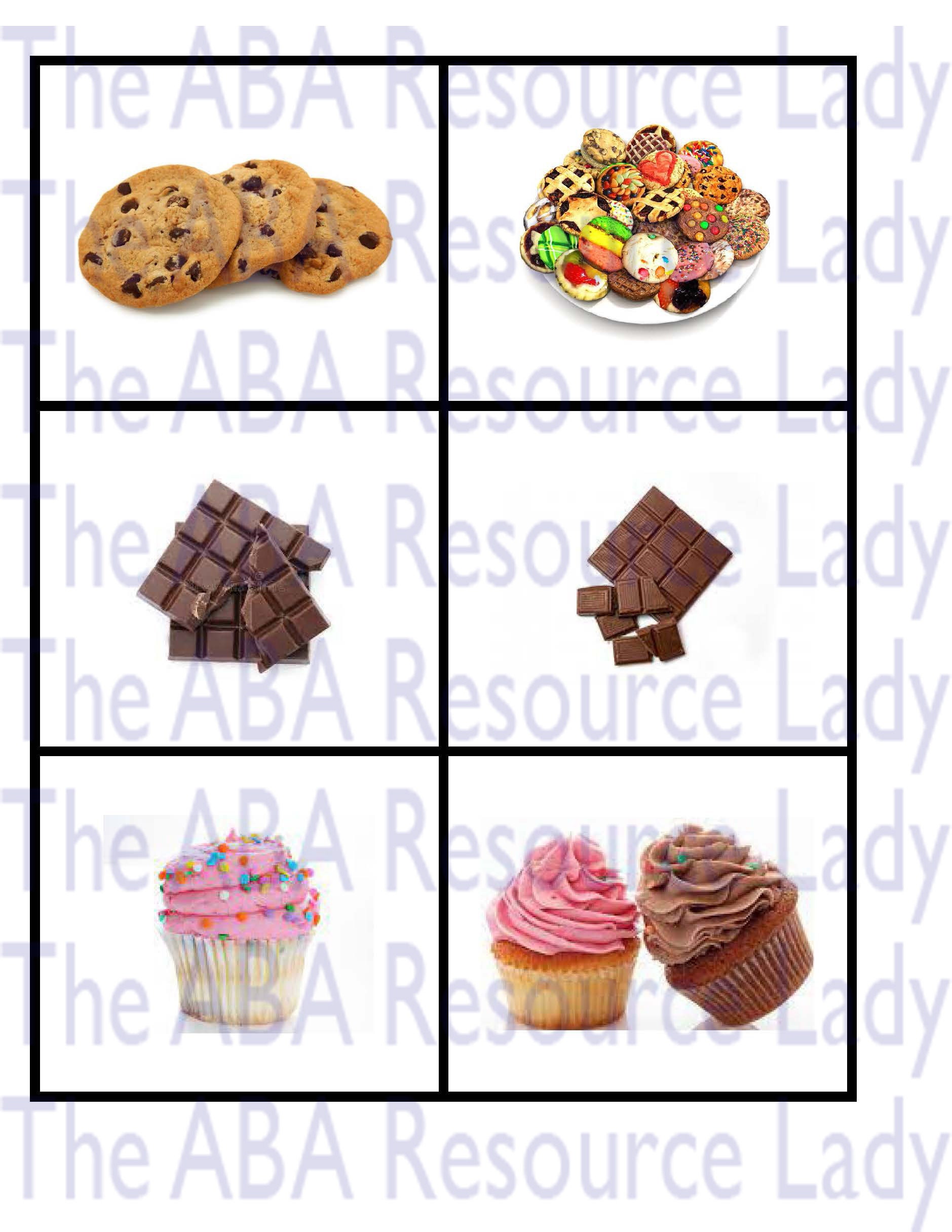 100+ Food Flash Cards! VB-MAPP Ready! - Etsy