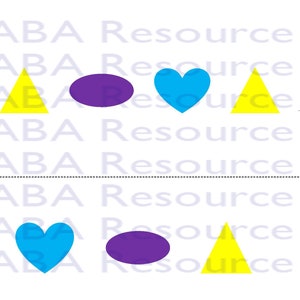 Completing Patterns Activities! - VB-MAPP Level 3.15 - Editable! - Etsy