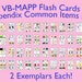 500 VB-MAPP Flash Cards Common Items List - Etsy