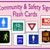 Community & Safety Signs Flash Cards - Etsy