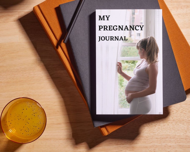 My Pregnancy Journal - Printable 59 Pages | Instant PDF Download + Free ...