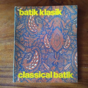 Rare Book - Classical Batik - Etsy