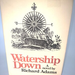 1972 Watership Down by Richard Adams Hardcover First Edition - Etsy