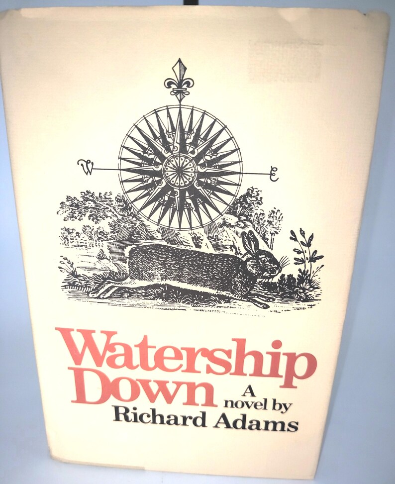 1972 Watership Down by Richard Adams Hardcover First Edition - Etsy