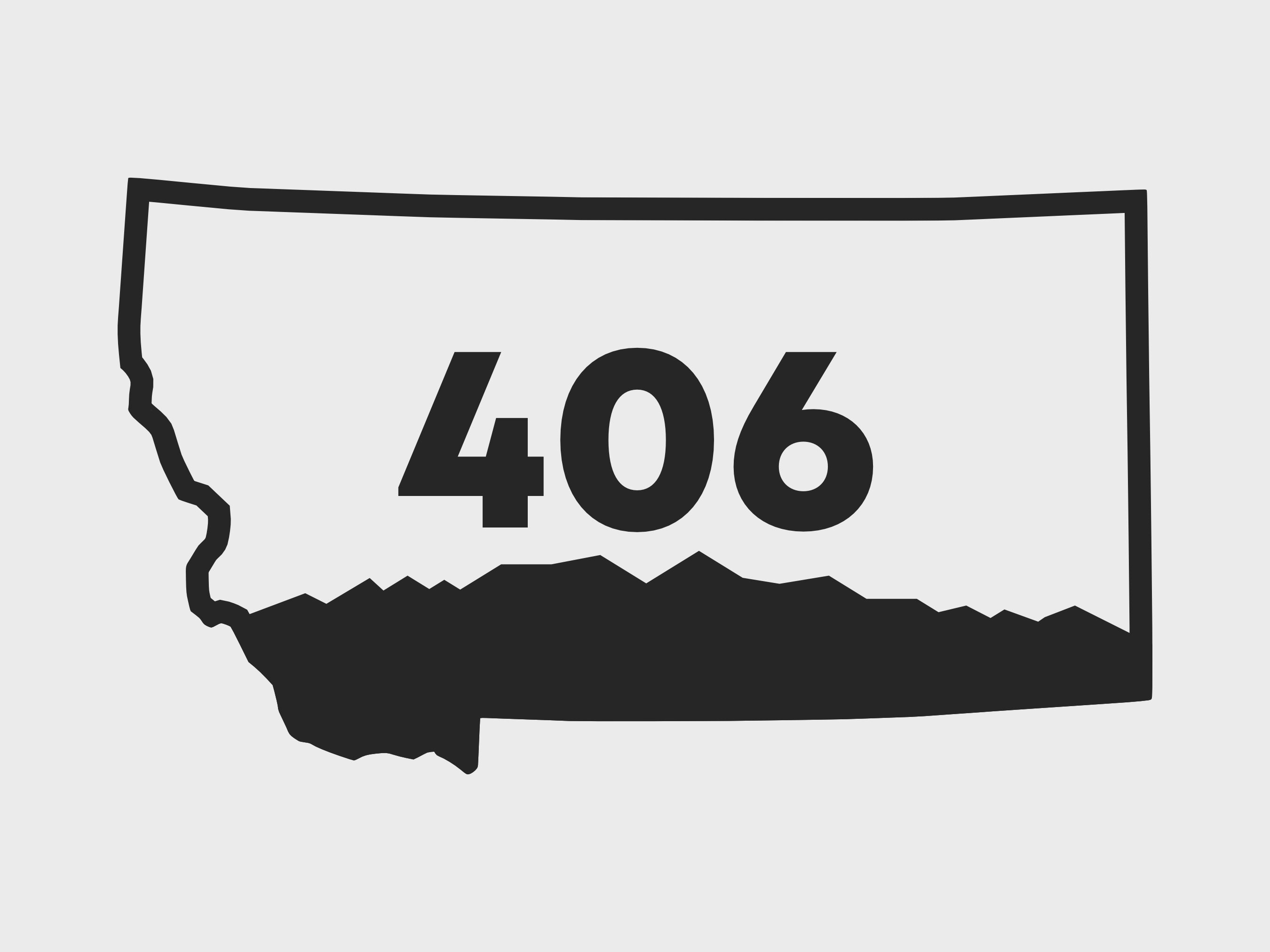 Montana 406 SVG File: Cricut Ready (digital Download) - Etsy