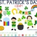 St. Patrick's Day Clipart - March - Etsy