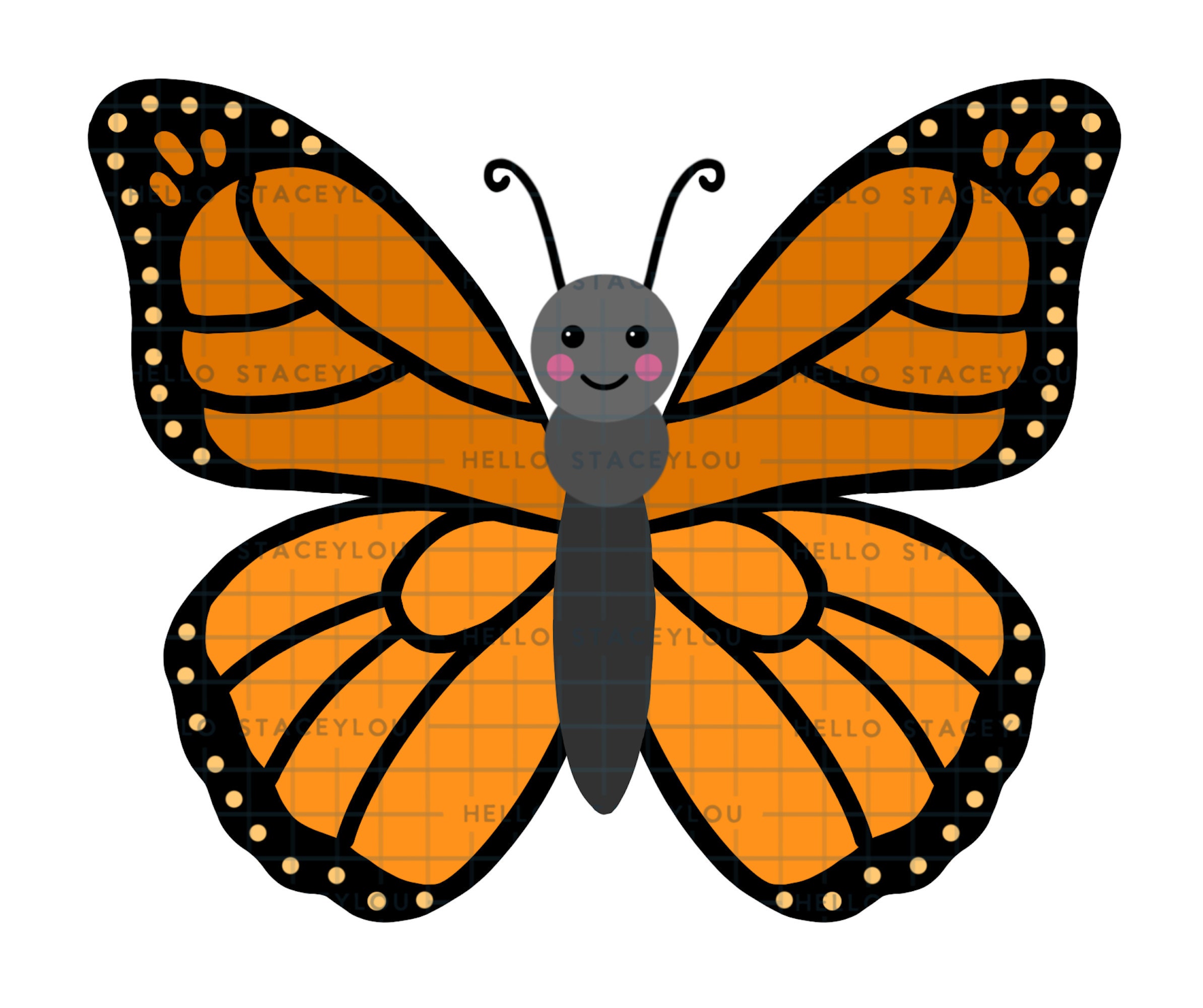 Orange Objects Clipart - Etsy