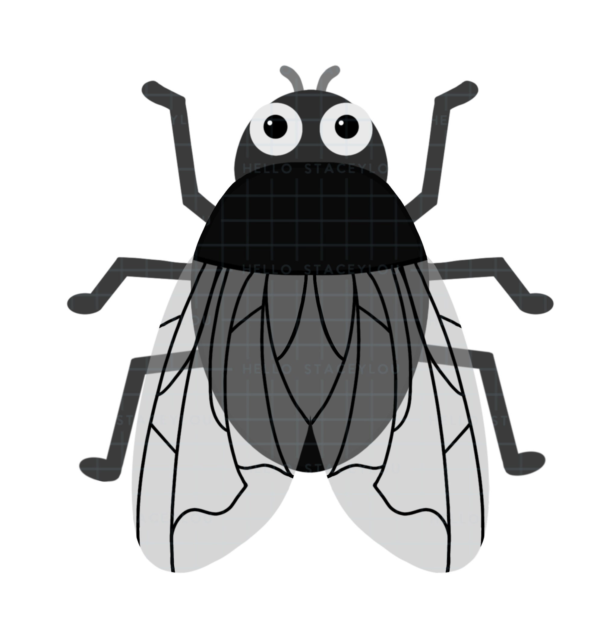 Black Objects Clipart - Etsy