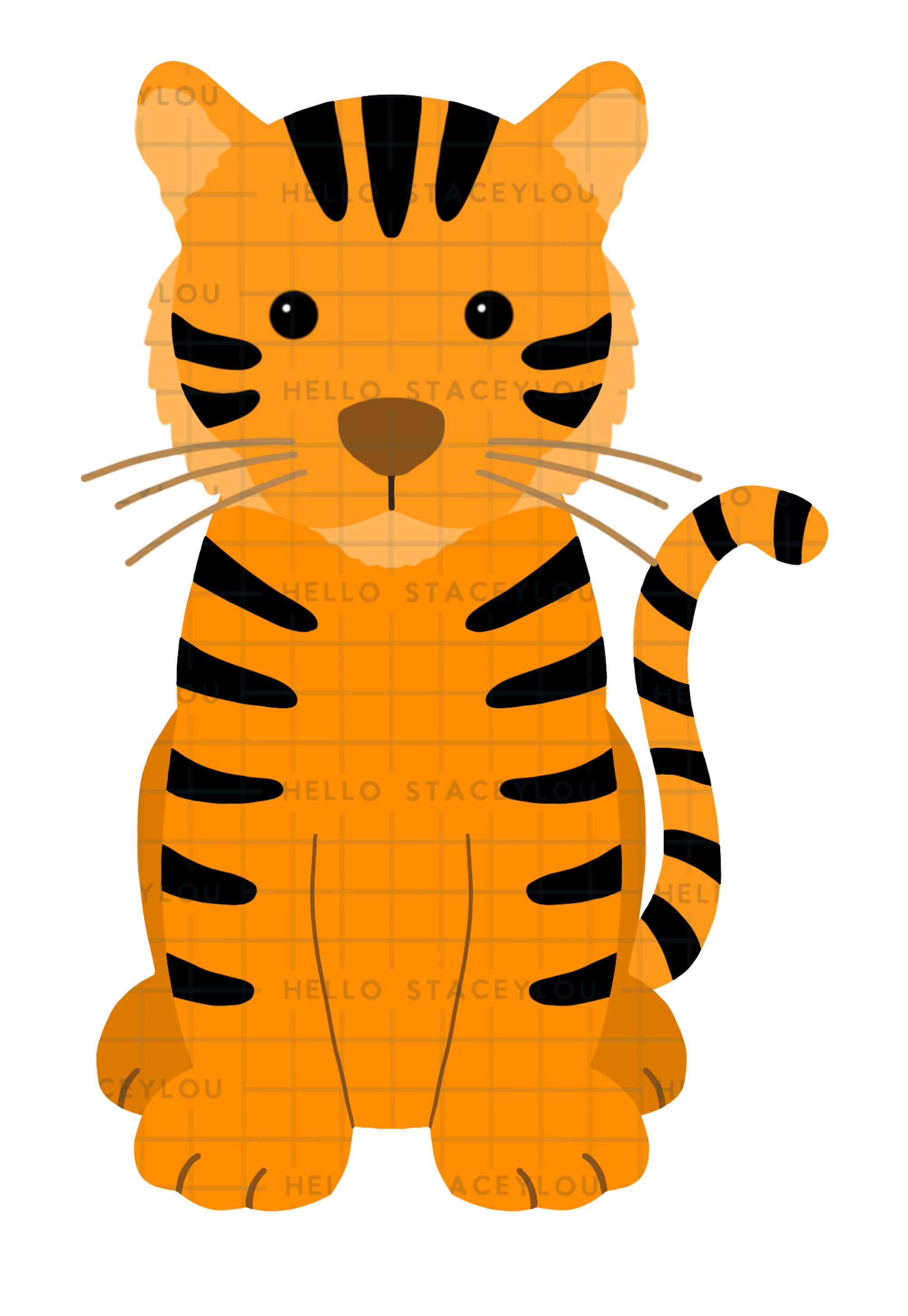 Orange Objects Clipart - Etsy