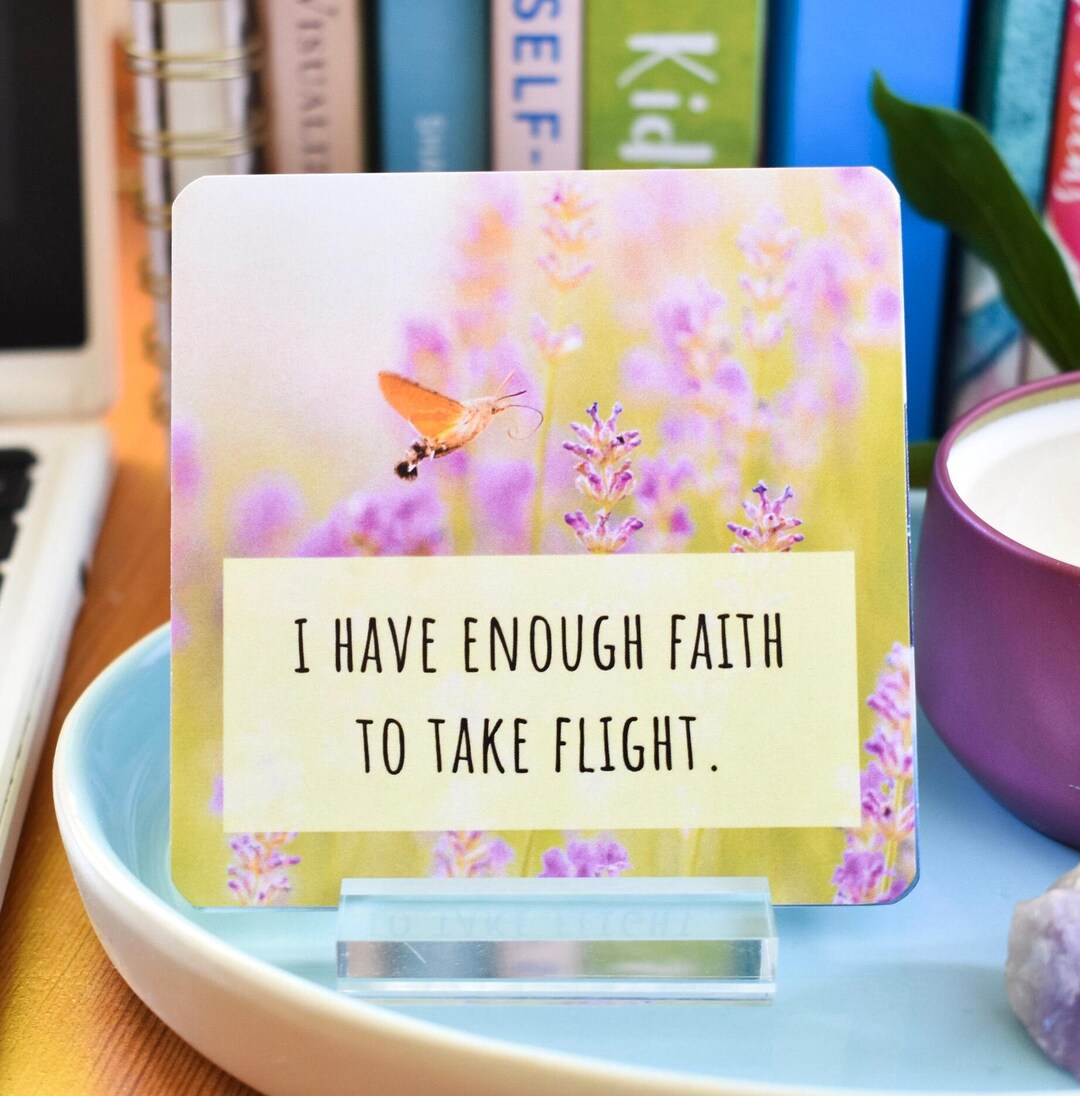 Chakra Affirmation Cards With Stand: Daily Self-love Deck - Etsy