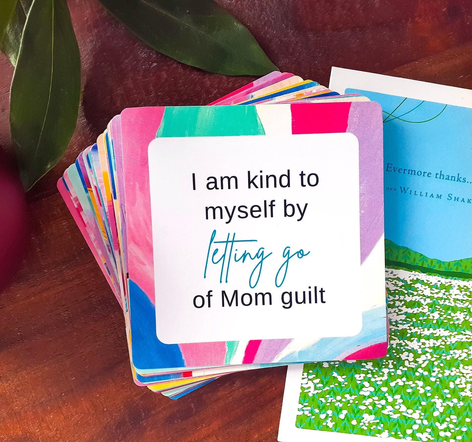 Healing Affirmation Cards for Busy Working Moms Stress Relief and Self ...