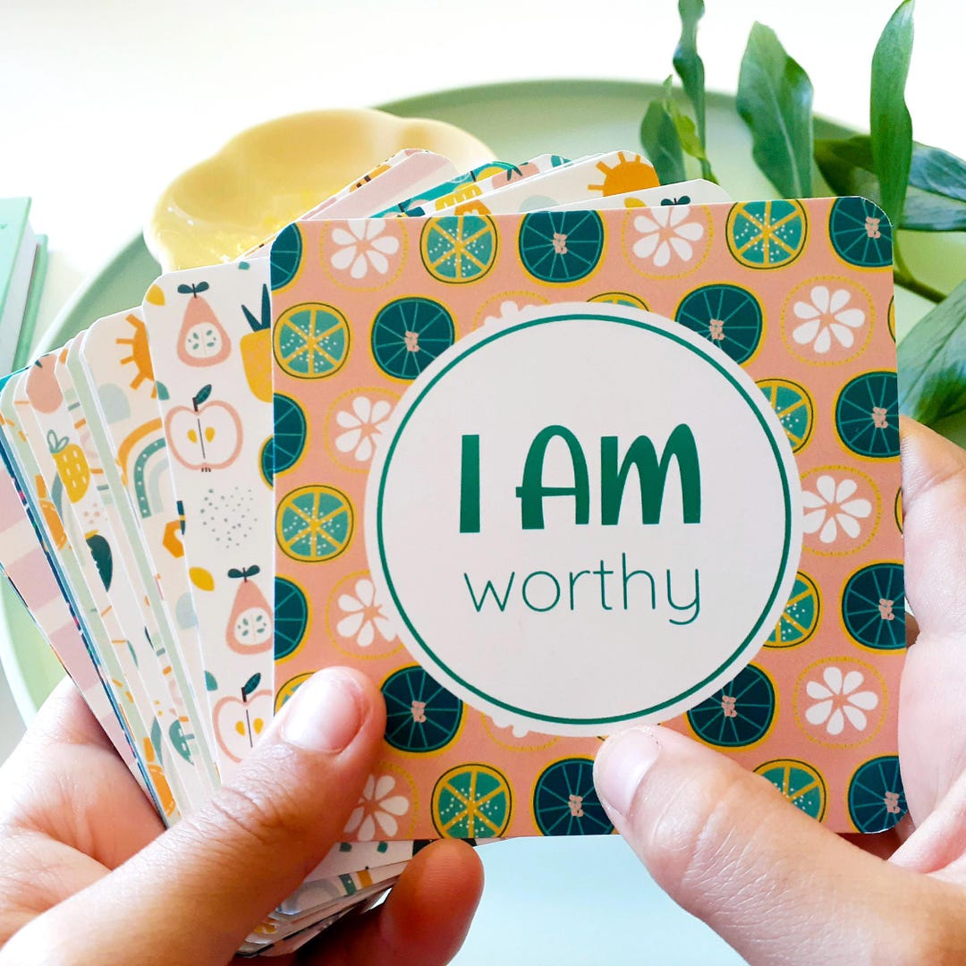 Affirmation Cards for Kids: Growth Mindset, Self-esteem Gift - Etsy