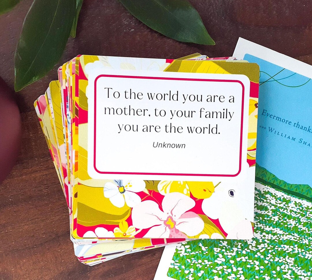 New Mama Affirmation Cards Positive Quotes for Moms Personalized Gift ...