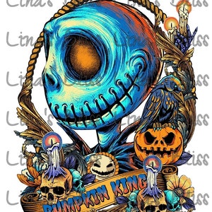 18 PNG Halloween Digital Bundle, Jack Skellington, Jason Voorhees ...