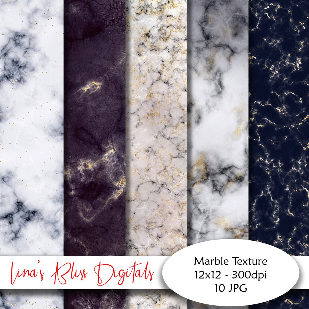 Marble Texture Digital Design, Digital Paper, Scrapbooking, Digital ...