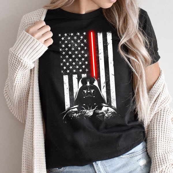 Darth Vader Flag Shirt - Etsy