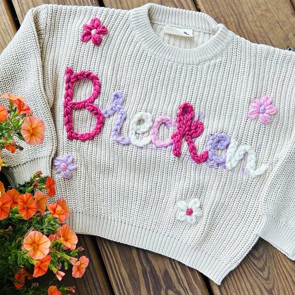 Hand Embroidered - Etsy