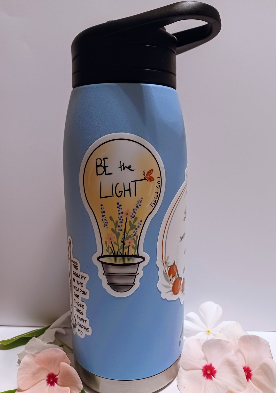 Be the Light Bible Verse Sticker - Etsy