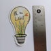 Be the Light Bible Verse Sticker - Etsy