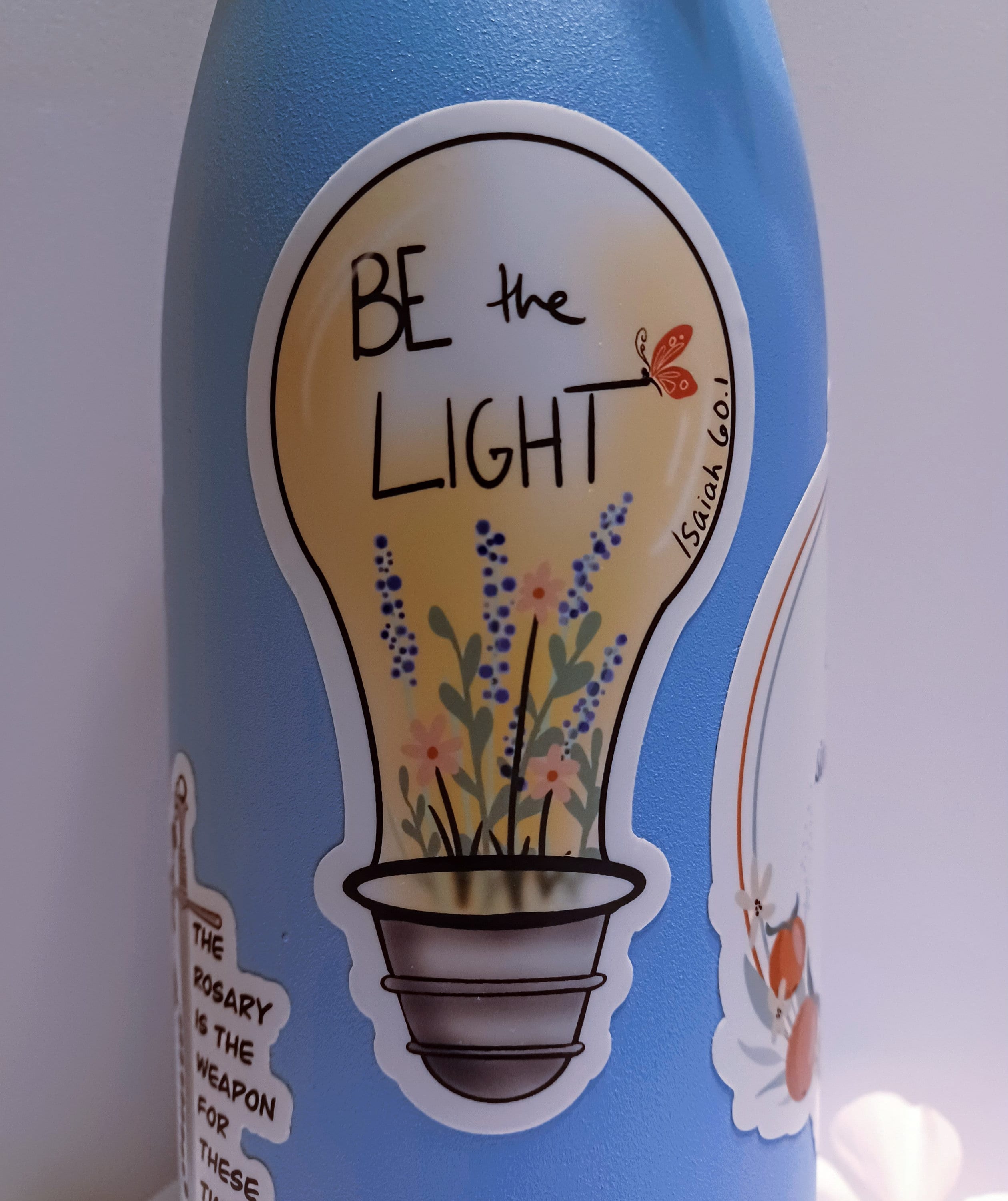 Be the Light Bible Verse Sticker - Etsy