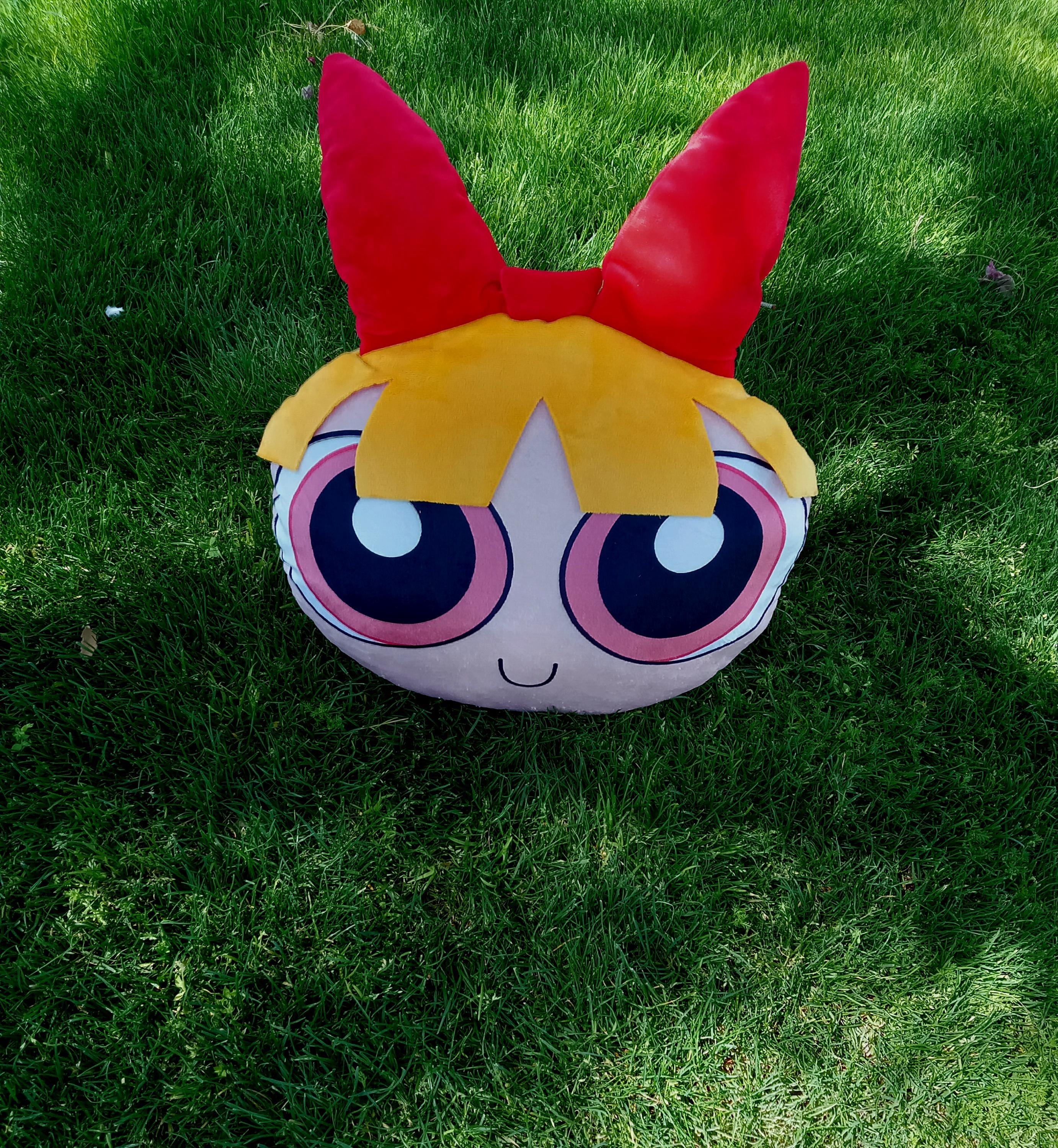 The Powerpuff Girls Plush Head Pillows Cartoon Network - Etsy