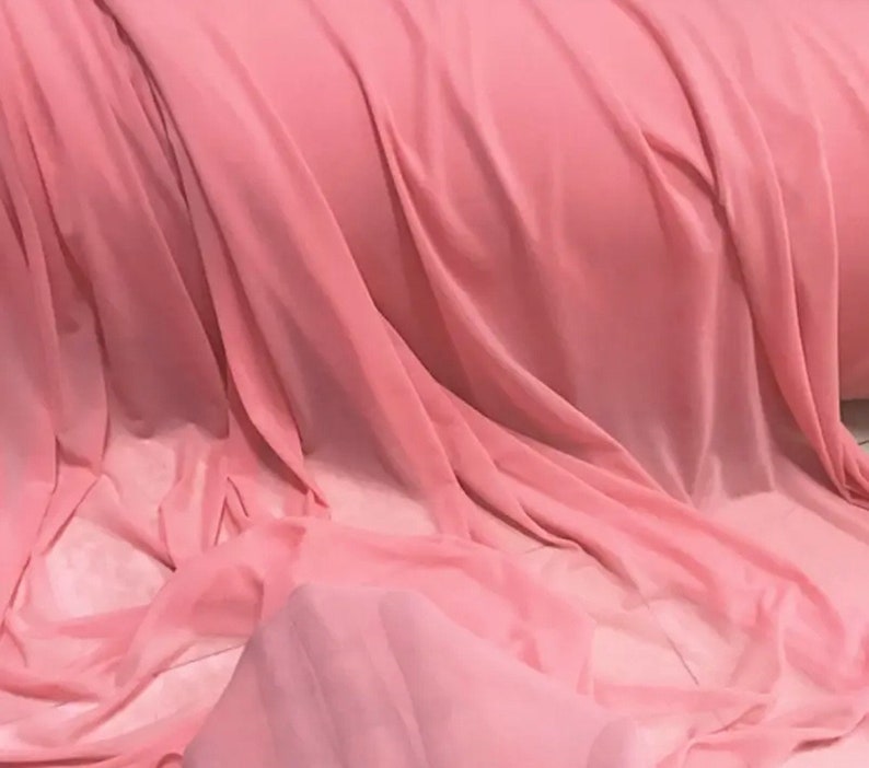 Dusty Pink Robe With Marabou Feather Trim Long - Etsy