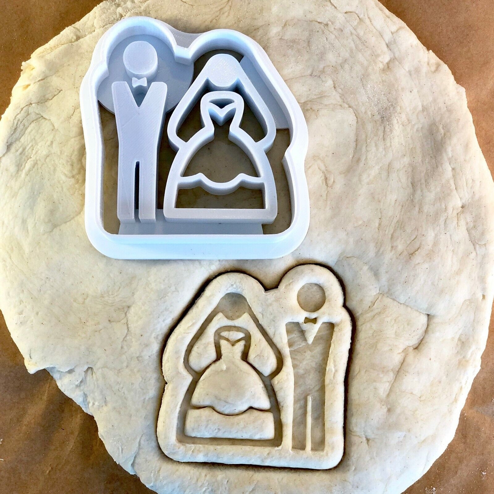 Bride and Groom- Wedding - Wedding Couple - Cookie Cutter - Biscuit ...
