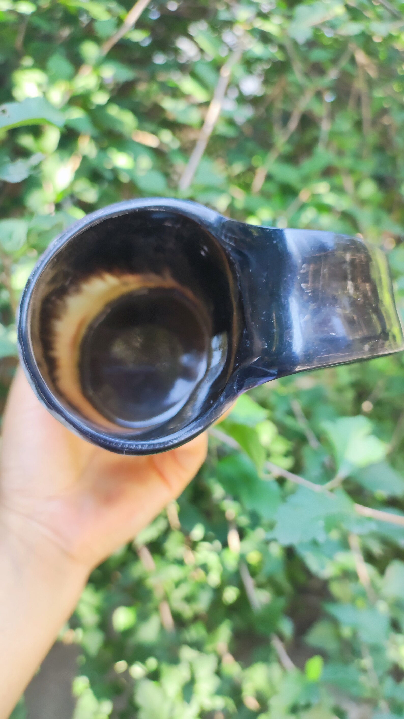 Viking Drinking Horn With Stand Bull Cattle Horn Beer Cup Food Grade ...