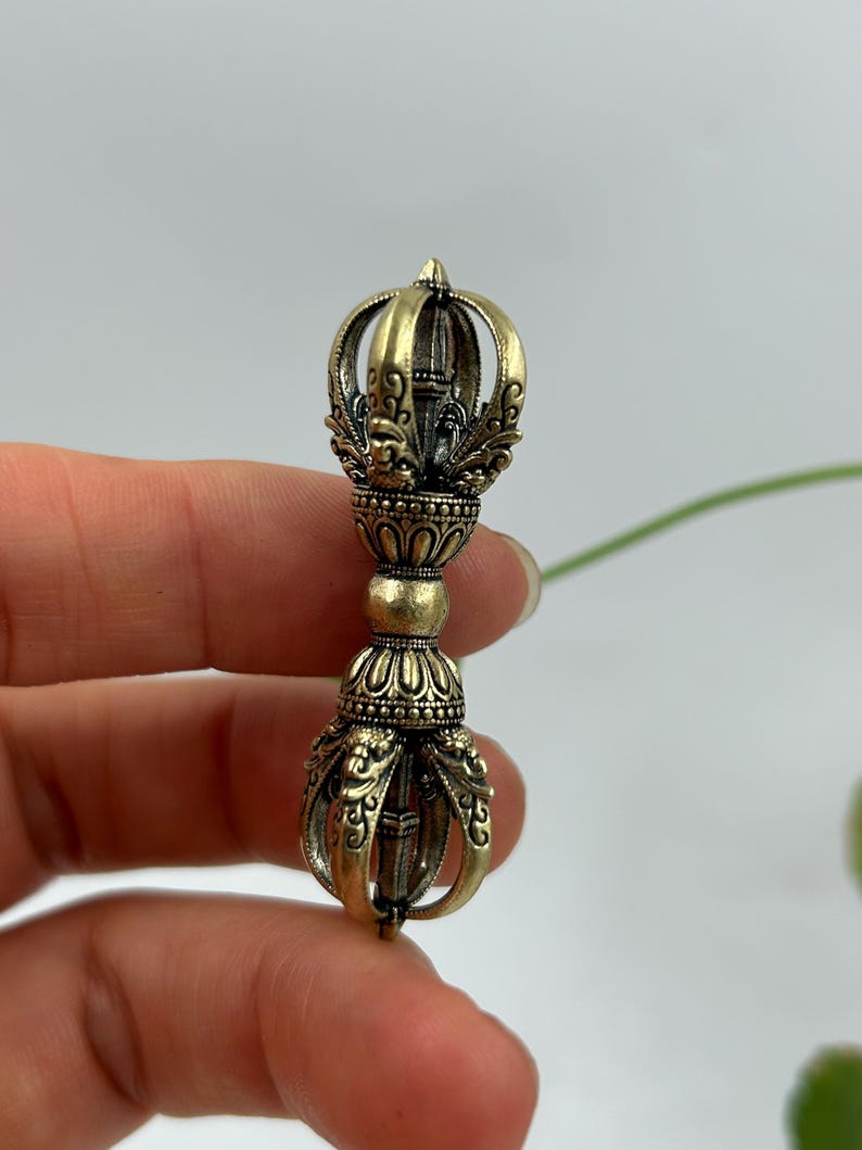 2pcs Tibet Buddha Dorje Vajra Phurba Brass Amulet Handmade Nepal ...