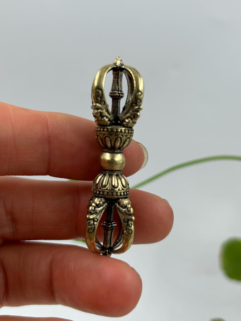 2pcs Tibet Buddha Dorje Vajra Phurba Brass Amulet Handmade Nepal ...