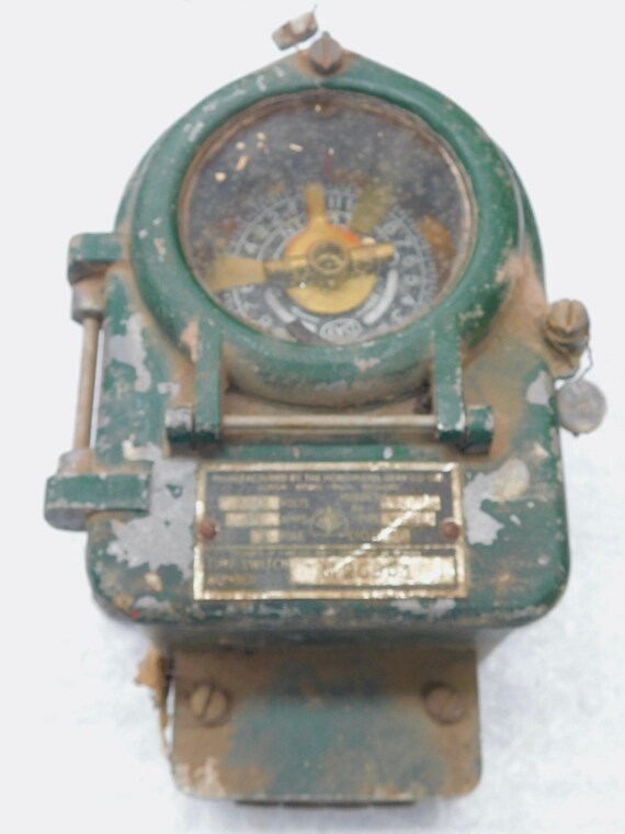 Vintage Green Electricity Meter Box by Horstmann Gear Co Ltd - Etsy ...
