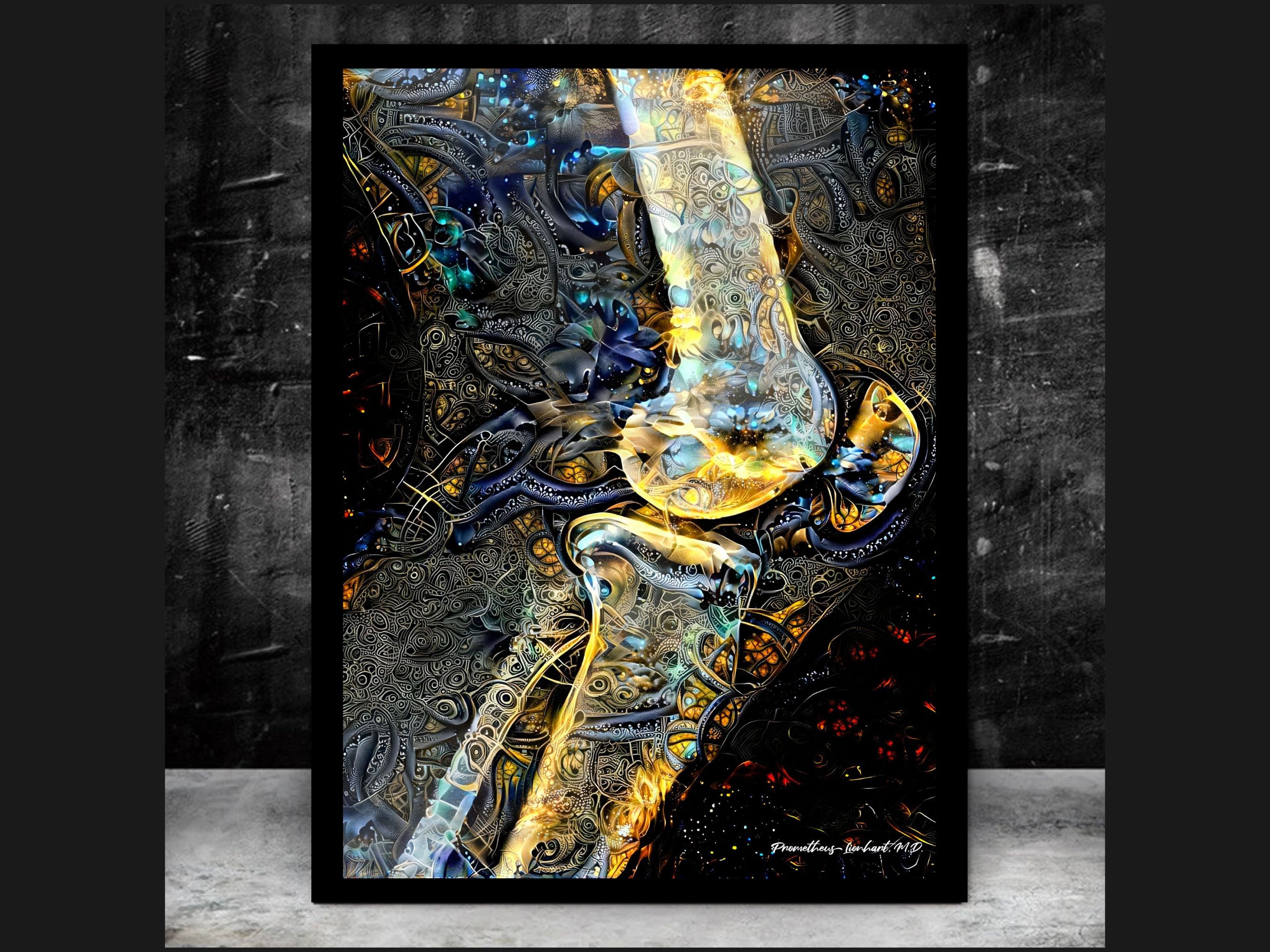 Knee Anatomy Art Canvas Anatomy Art Orthopedics Art - Etsy