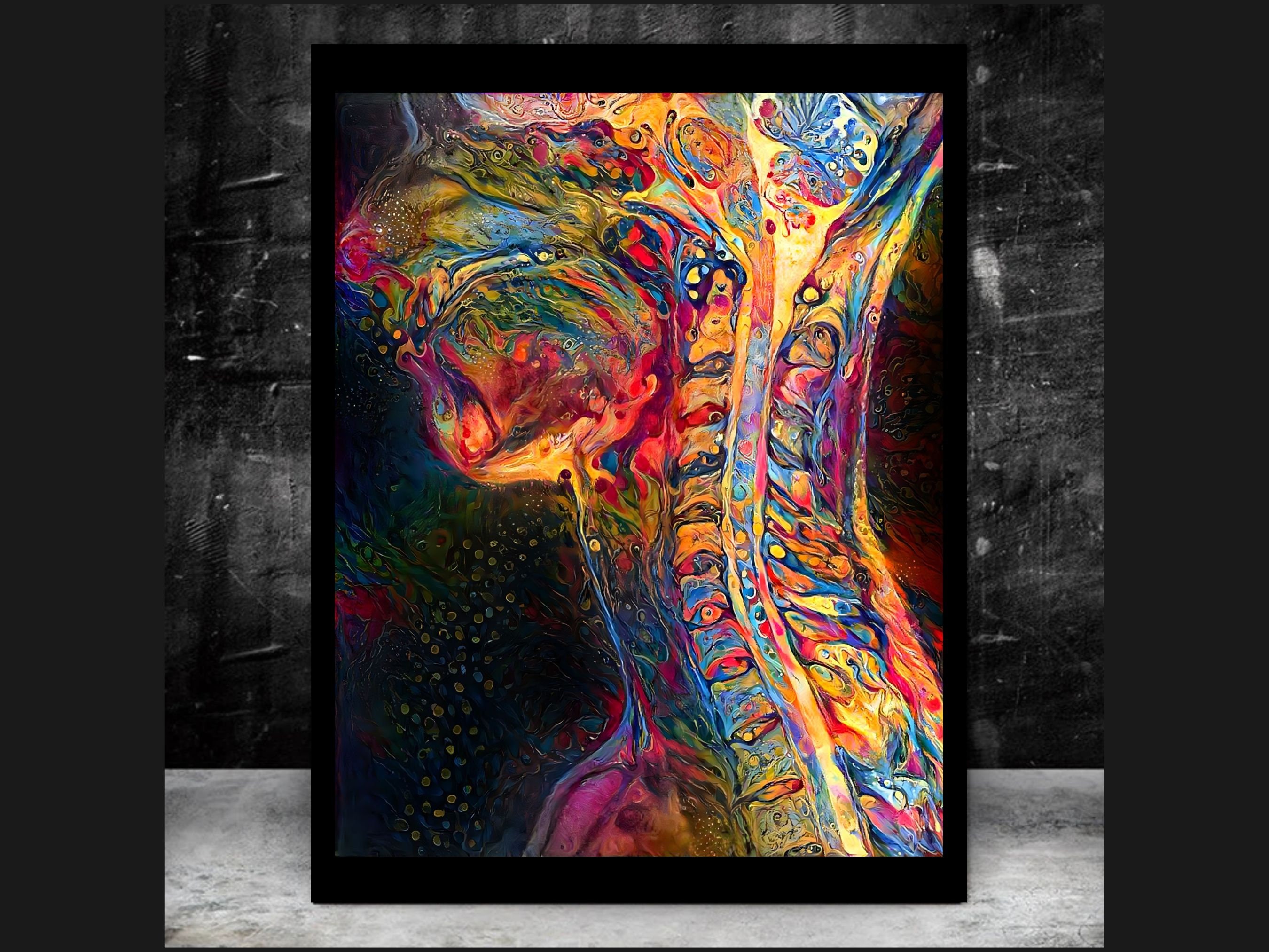 Neck and Brain Anatomy Canvas ENT Neurosurgery Radiology - Etsy