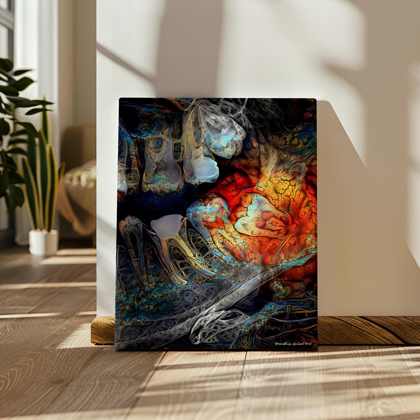 Wisdom Tooth Art Canvas - Modern Dental Anatomy Wall Decor for Dentist ...